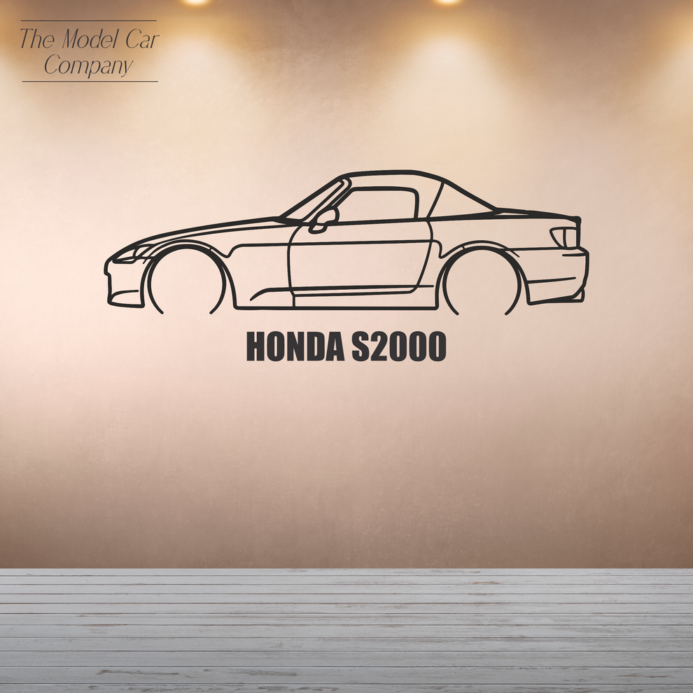Wall Art Silhouette - Honda S2000 – The Model Car Company