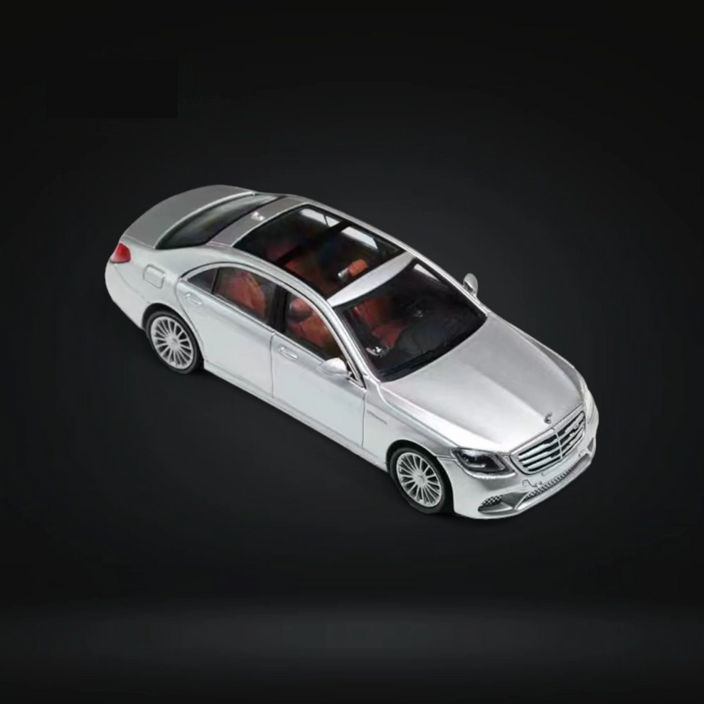 Fine Works 64 1/64 - Mercedes S65 AMG Silver – The Model Car Company